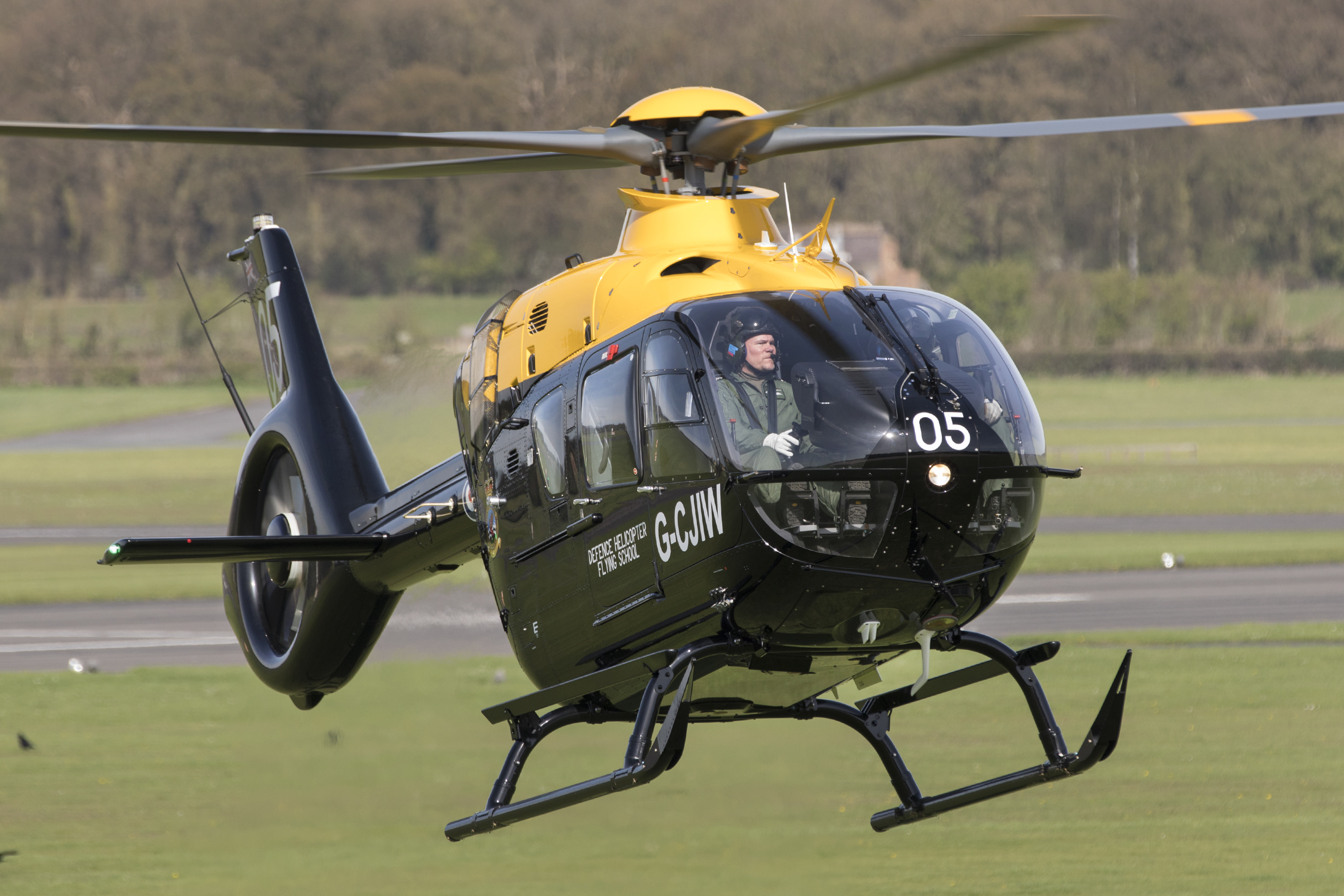 PICTURES: Juno and Jupiter helicopters arrive at RAF Shawbury