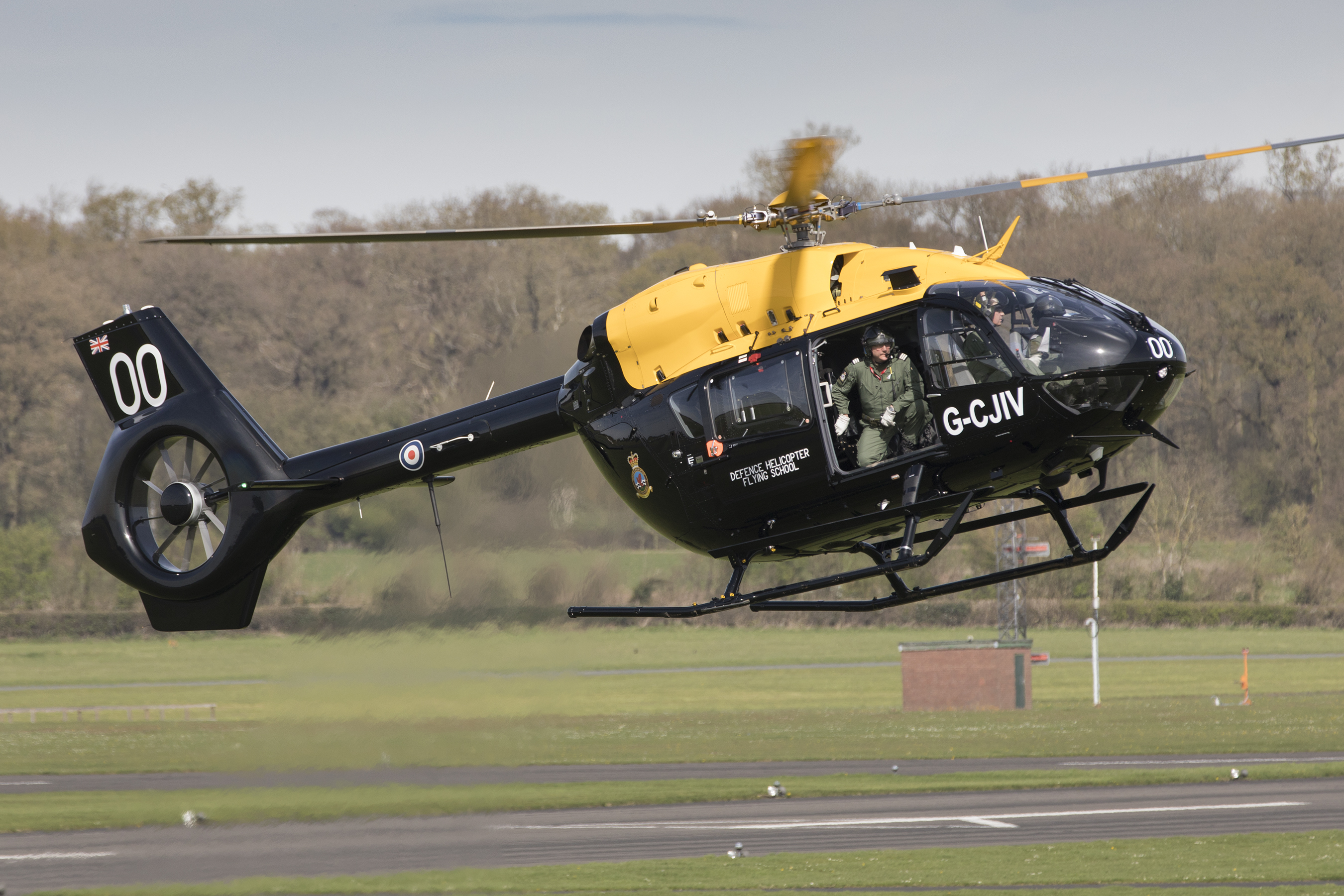 PICTURES: Juno and Jupiter helicopters arrive at RAF Shawbury
