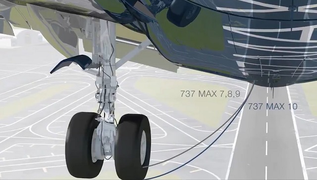 VIDEO: Boeing details 737 Max 10 landing gear design