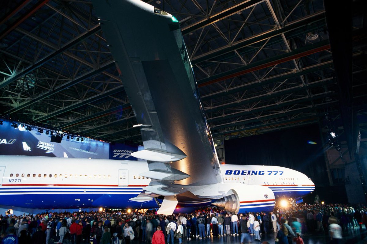 PICTURES: The life and times of Boeing's first 777