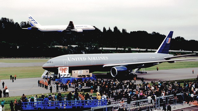 PICTURES: The life and times of Boeing's first 777
