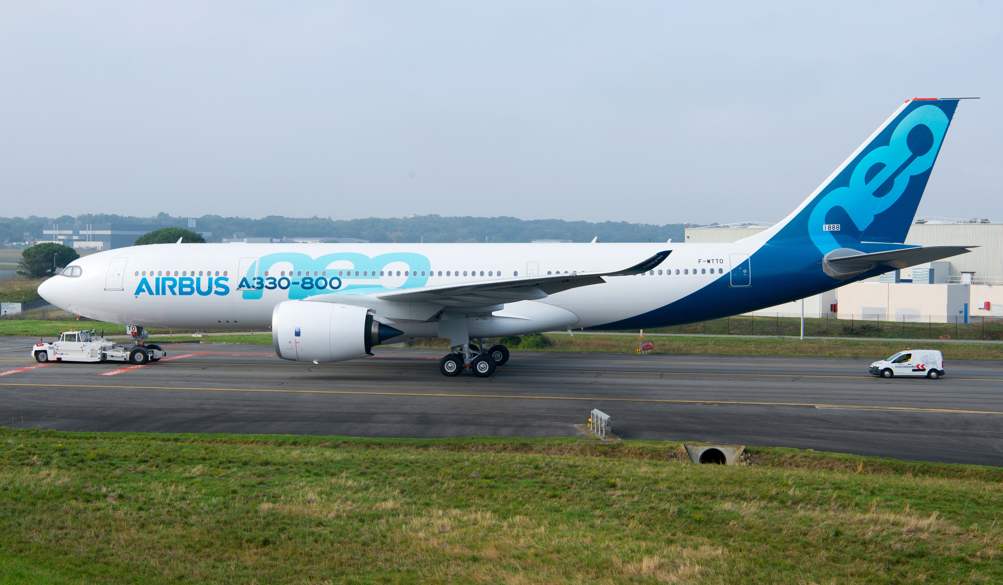 PICTURES: A330-800 nears first flight as engines fitted
