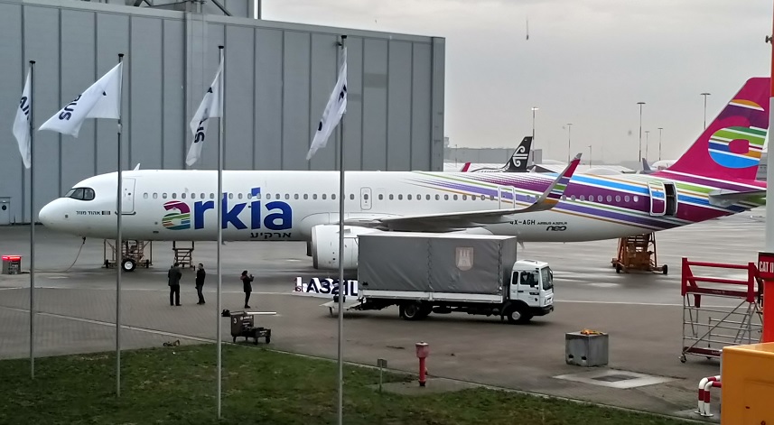Arkia opts for 220-seat layout with first delivered A321LR