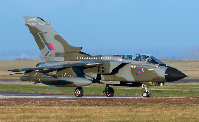 PICTURES: RAF Tornados poised for operational end
