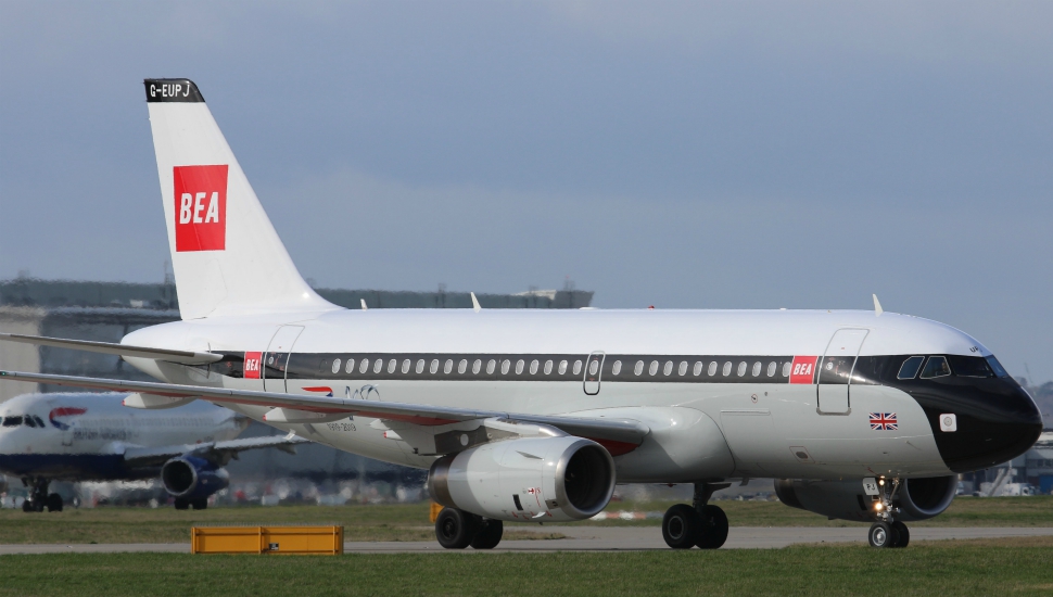 PICTURES: BA turns back time to 1960s with BEA A319 retro livery