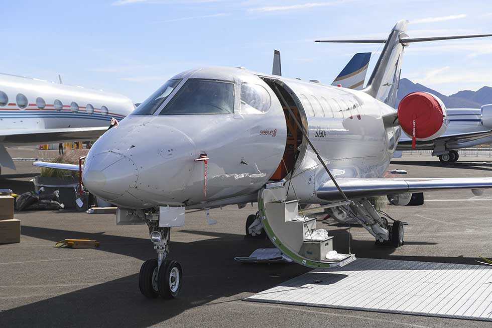 SyberJet SJ30i touches down in Las Vegas