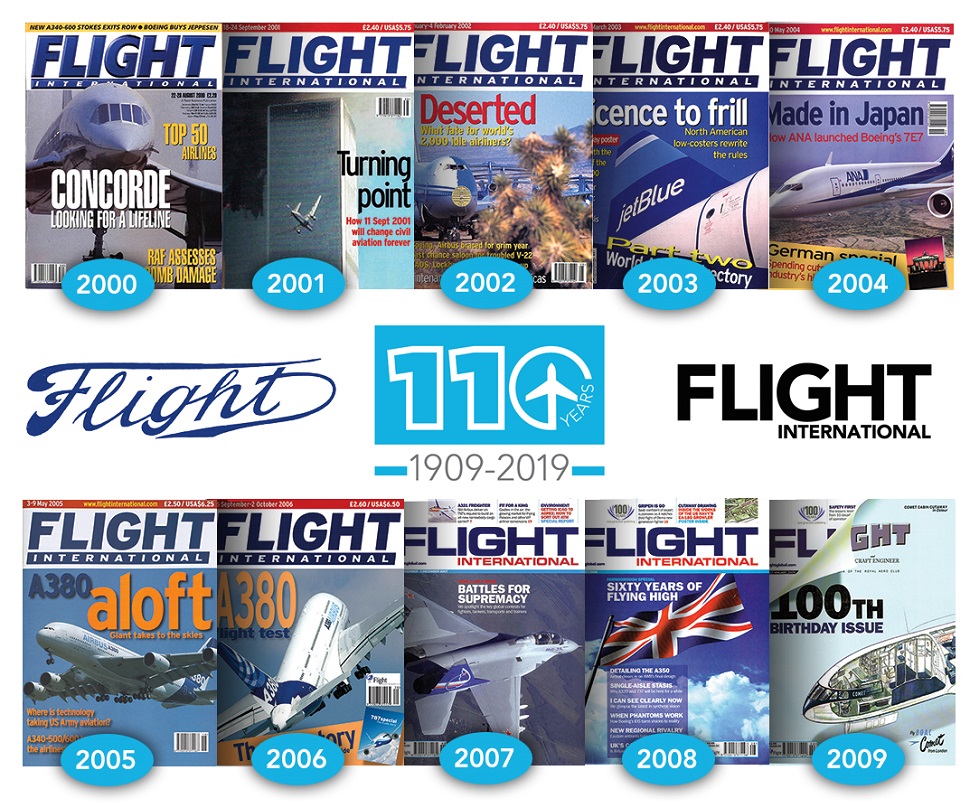 FLIGHT 110: MAGAZINE REINVENTS ITSELF IN TUMULTUOUS 2000S | Article ...